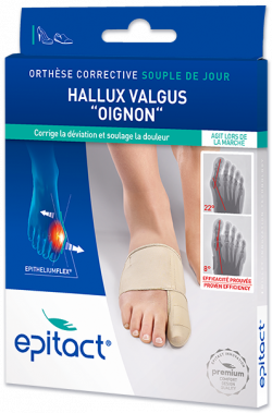 EPITACT ORTHESE CORRECTIVE HALLUX VALGUS NUIT TAILLE S - Parapharmacie ...