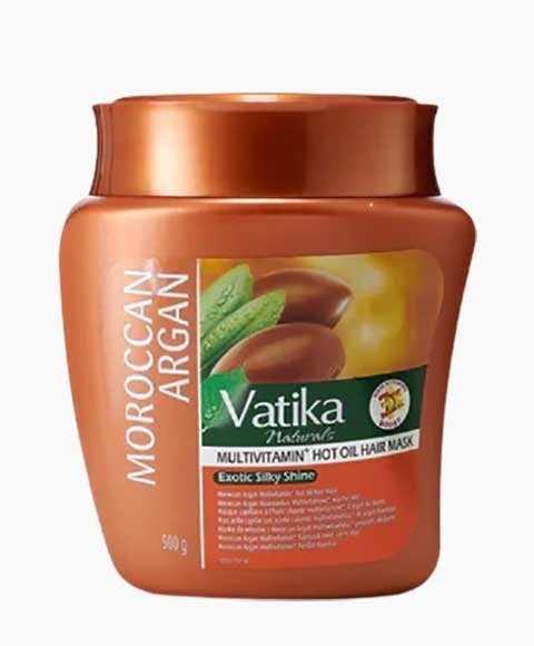 VATIKA NATURALS MAROCAIN ARGAN MULTIVIMIN HOT OIL HAIR MAS ...